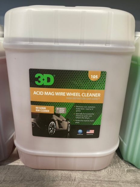 3D Acid Mag Wire Wheel Cleaner | Detailing World Pittsburgh